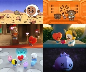 IPX, ‘BT21 The Journey’ 애니메이션 시리즈 ‘리유니언’ 눈길